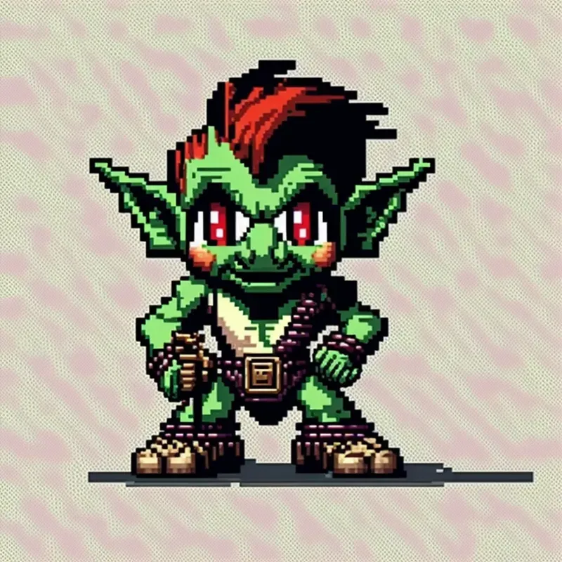 Retro Video Game Sprites Midjourney Prompt | PromptBase