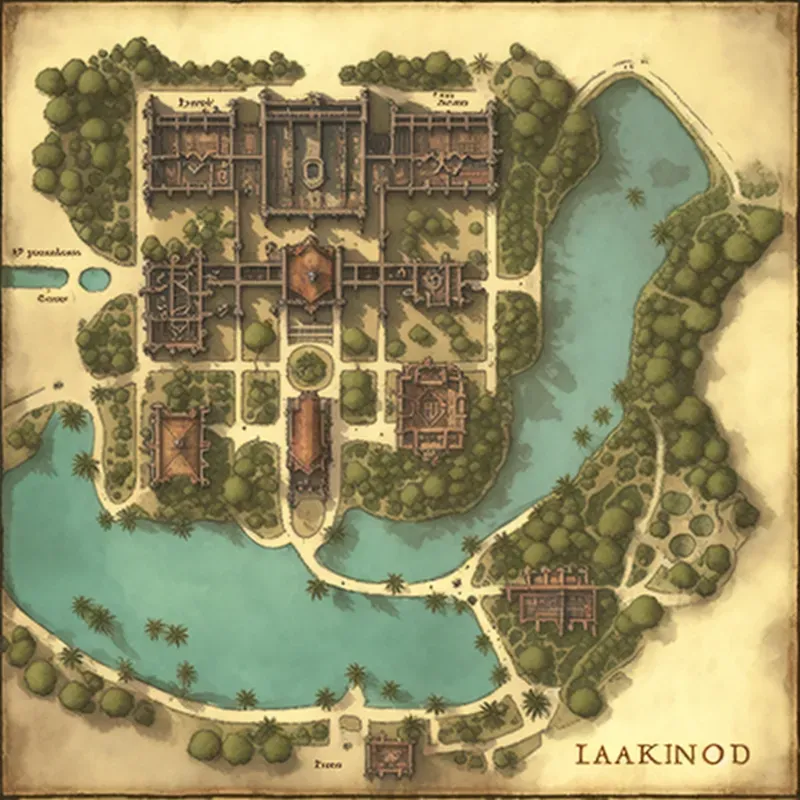 Table Top Rpg Maps Midjourney Prompt | PromptBase