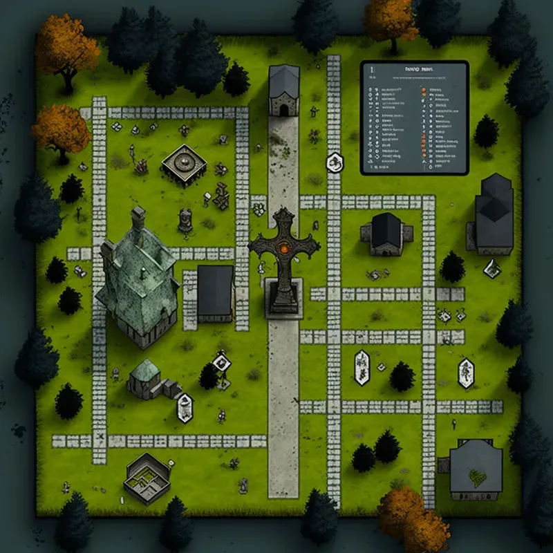 Table Top Rpg Maps Midjourney Prompt | PromptBase