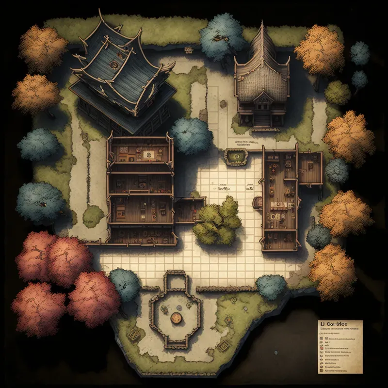 Table Top Rpg Maps Midjourney Prompt | PromptBase