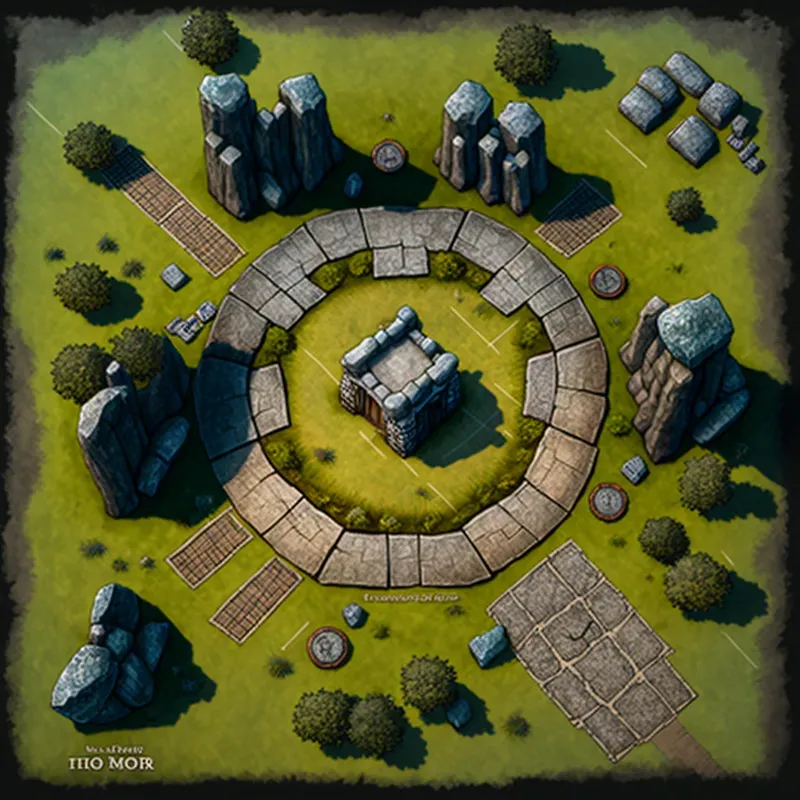 Table Top Rpg Maps Midjourney Prompt | PromptBase