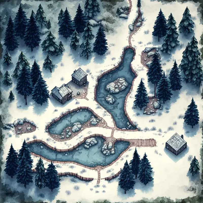 Table Top Rpg Maps Midjourney Prompt | PromptBase