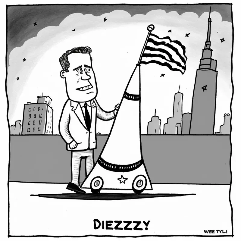 Modern Political Cartoons Midjourney Prompt | PromptBase