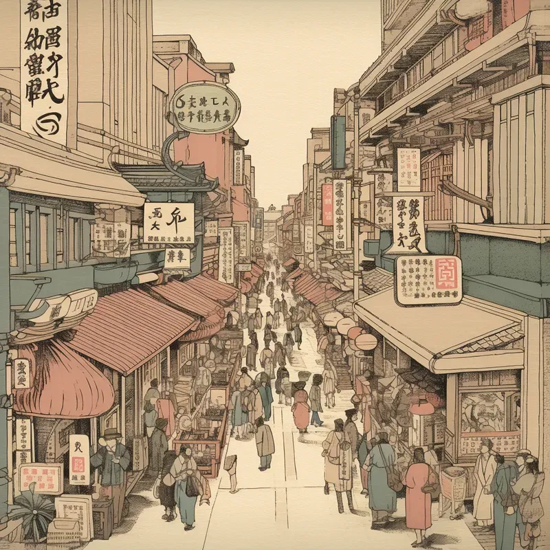 Ukiyoe Japanese Illustrations Midjourney Prompt | PromptBase