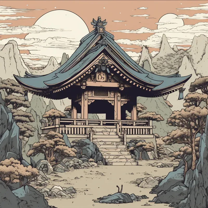 Ukiyoe Japanese Illustrations Midjourney Prompt | PromptBase