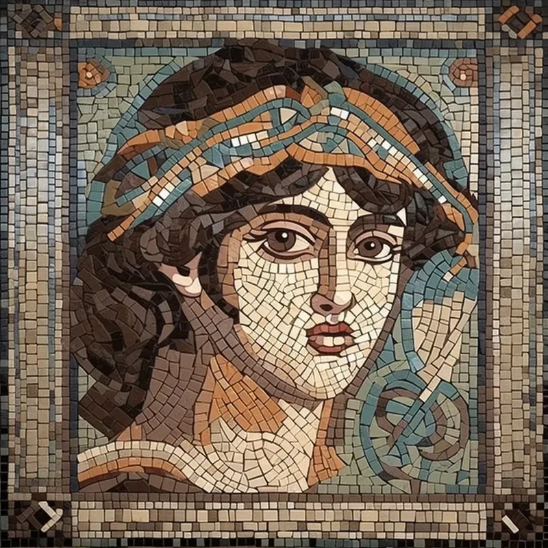Roman Style Mosaics Midjourney Prompt | PromptBase