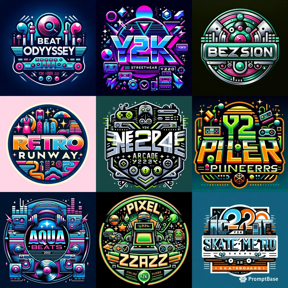 Y2k Aesthetics DALL·E Prompt | PromptBase