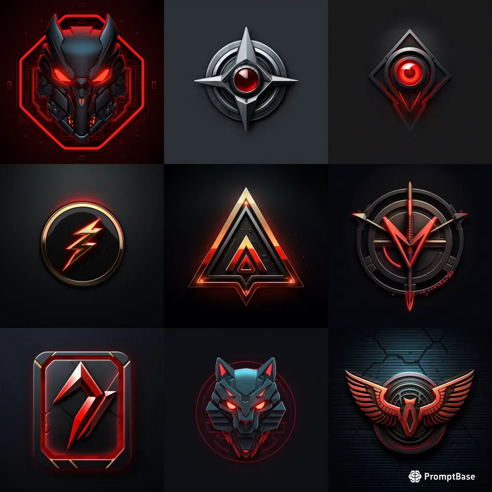 Cyberpunk Realism Logos Midjourney Prompt | PromptBase