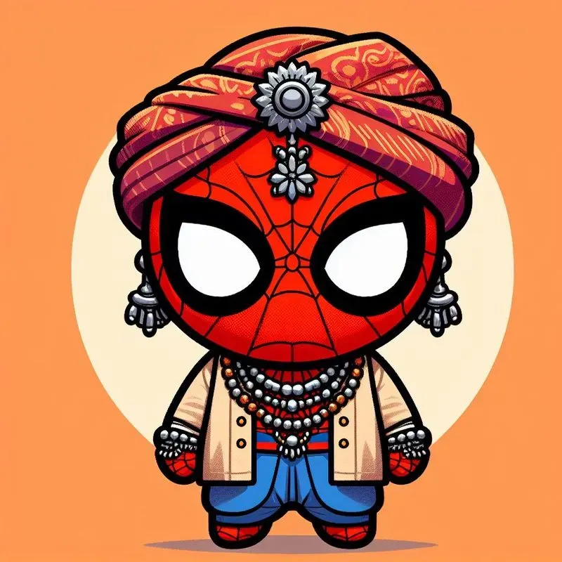 Cute Mini Marvel Characters DALL·E Prompt | PromptBase