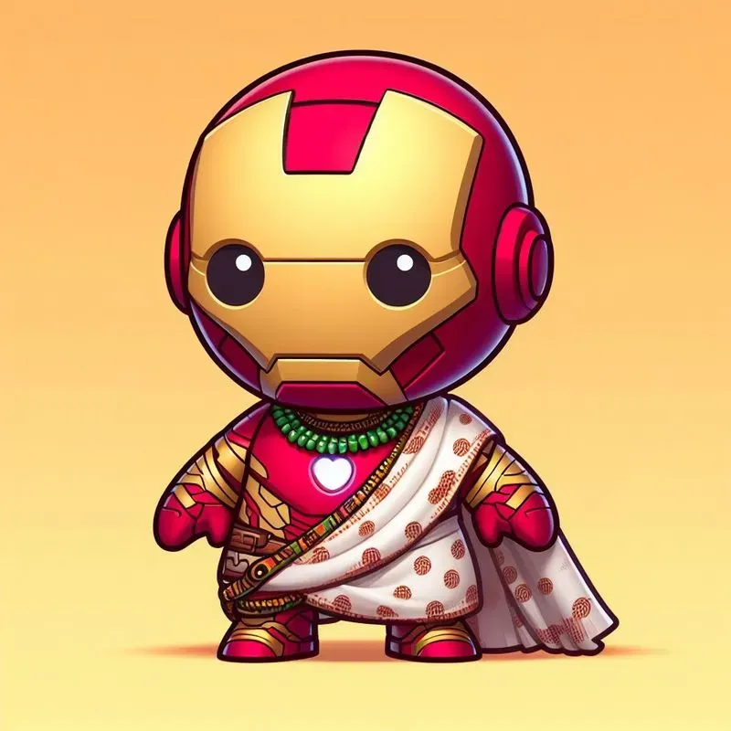 Cute Mini Marvel Characters DALL·E Prompt | PromptBase