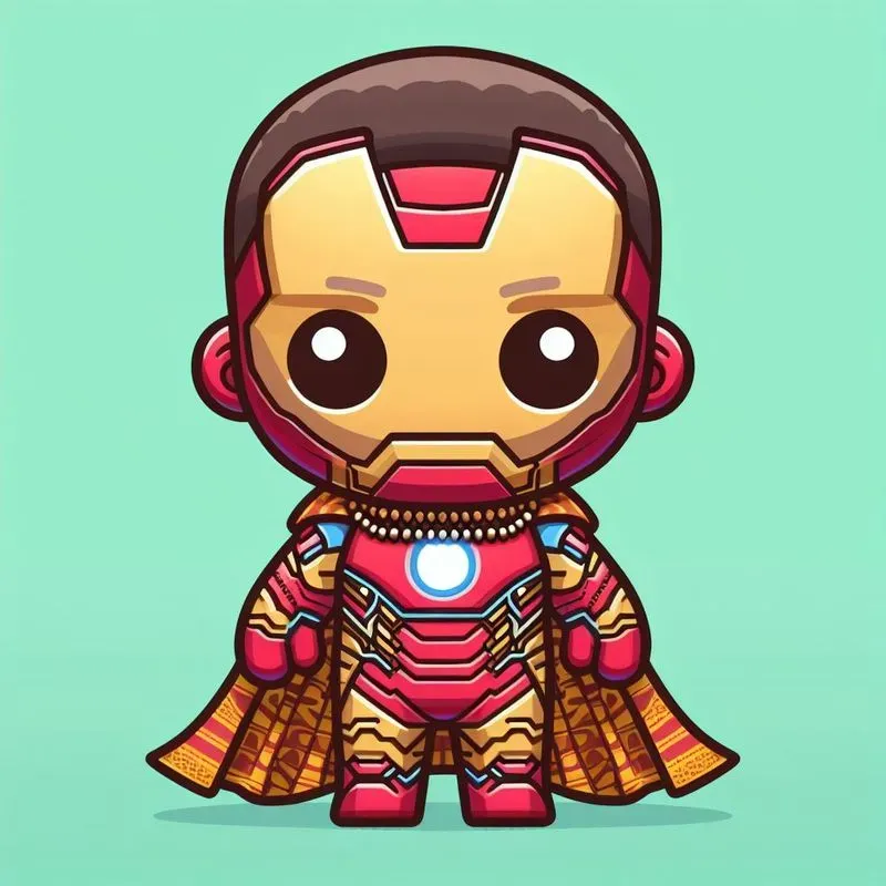 Cute Mini Marvel Characters DALL·E Prompt | PromptBase