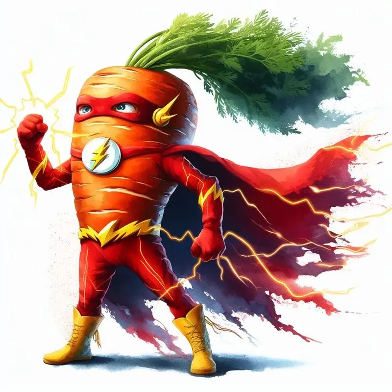 Adorable Superhero Vegetable NFTs DALL·E Prompt | PromptBase
