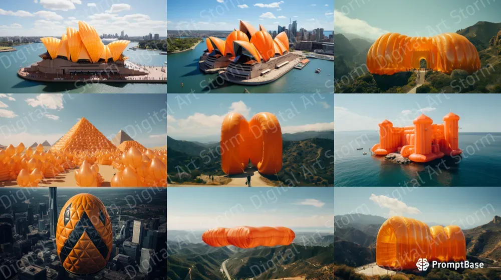 Epic Balloon Fantasies Midjourney Prompt | PromptBase