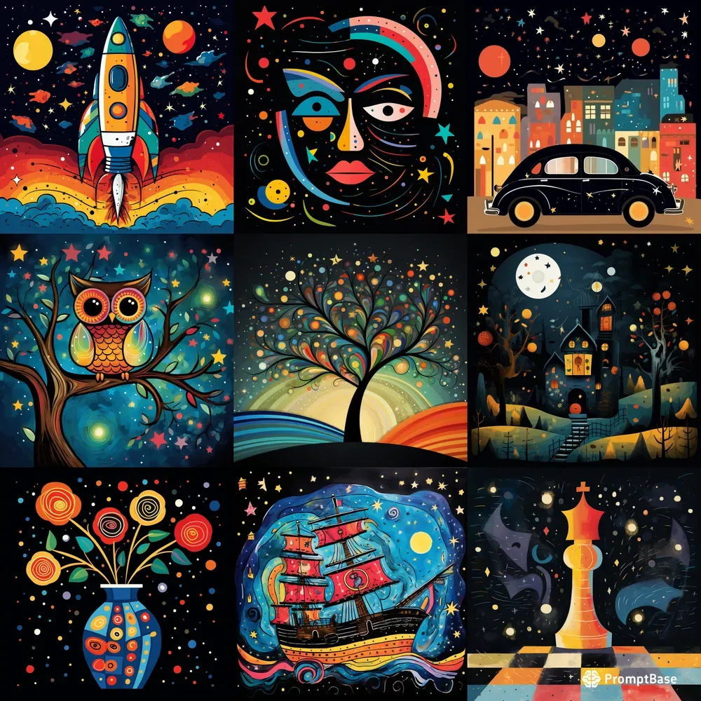 Abstract Surrealism Art Midjourney Prompt | PromptBase