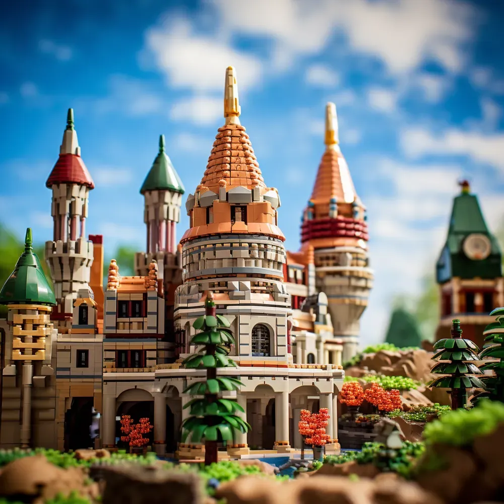 Lego Castles Midjourney Prompt | PromptBase