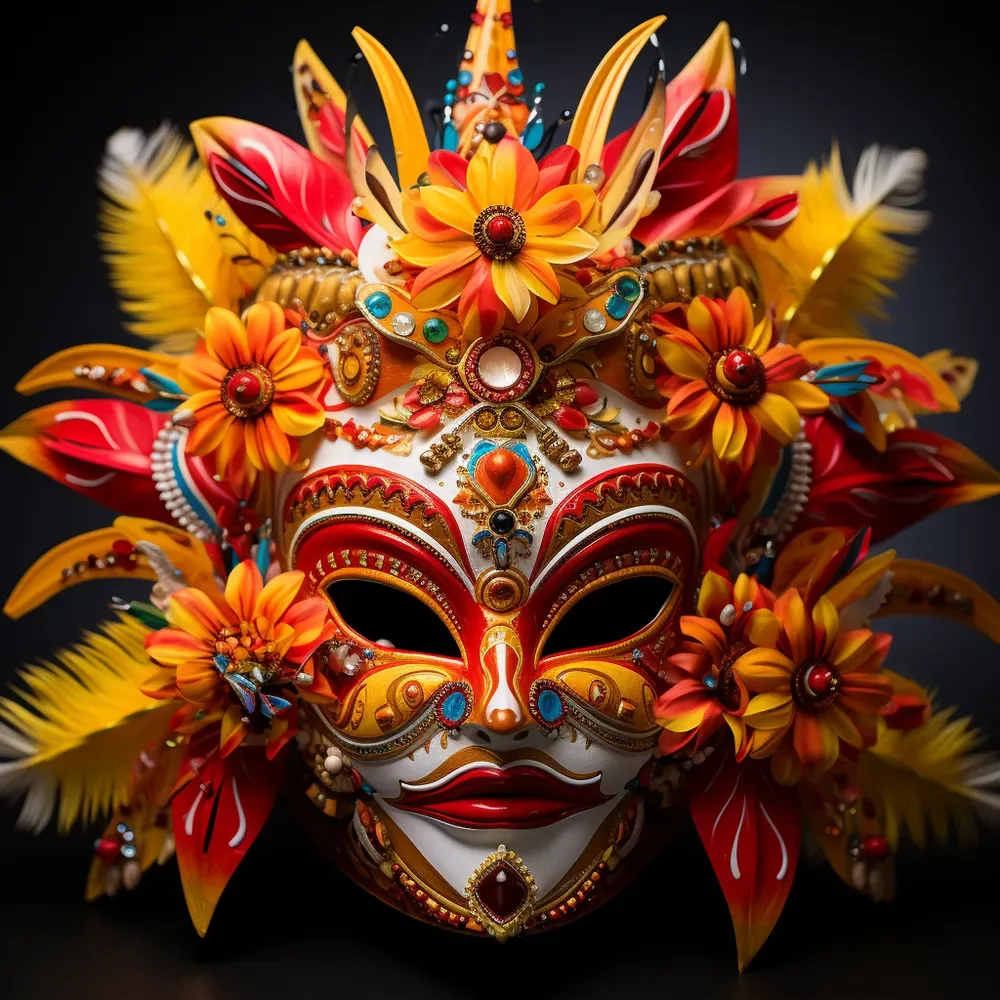 Junkanoo Masks Midjourney Prompt | PromptBase