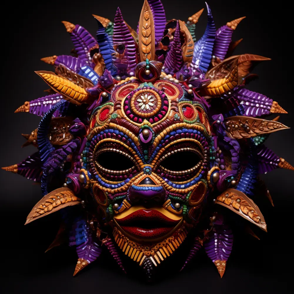 Junkanoo Masks Midjourney Prompt | PromptBase