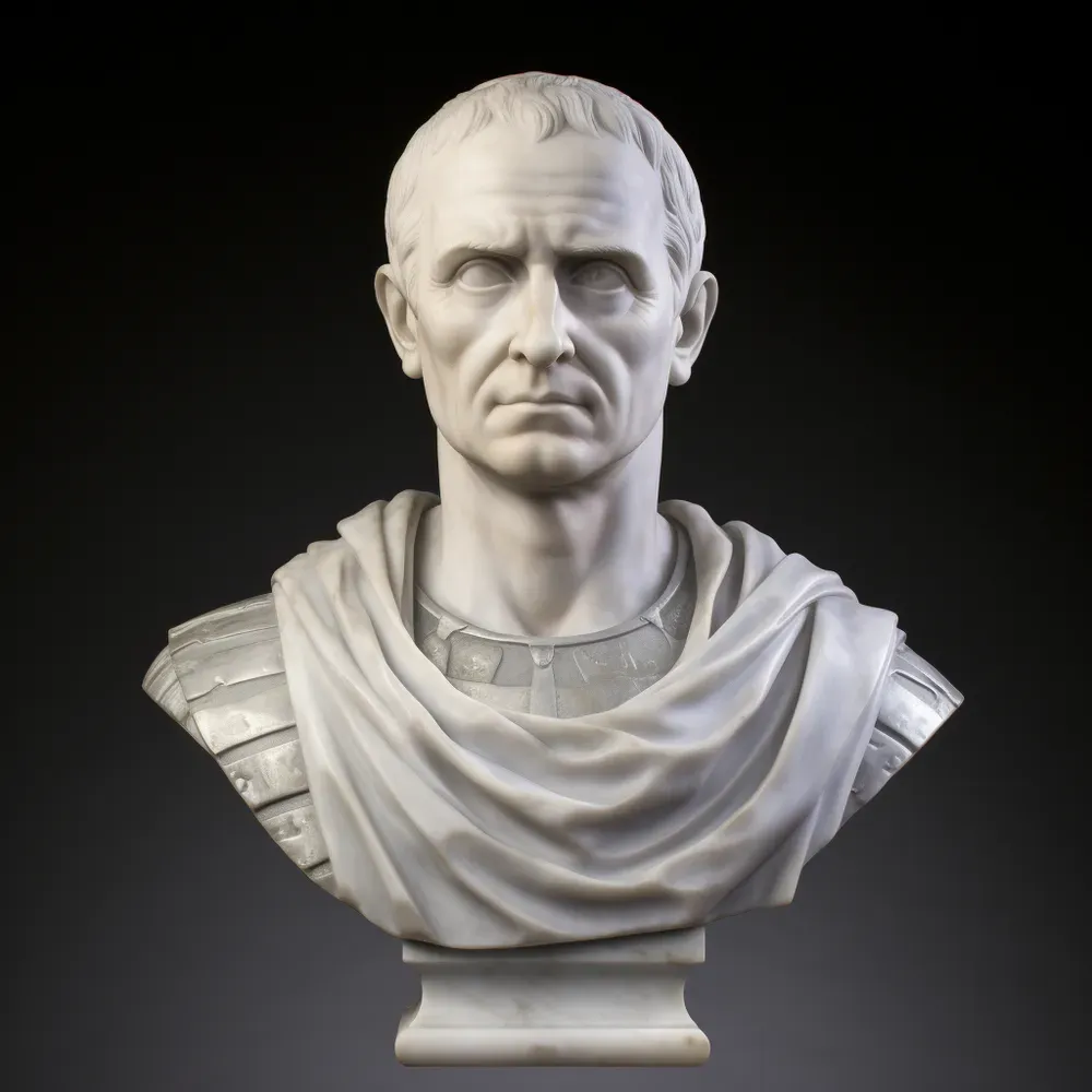 Roman Empire Marble Busts Midjourney Prompt | PromptBase