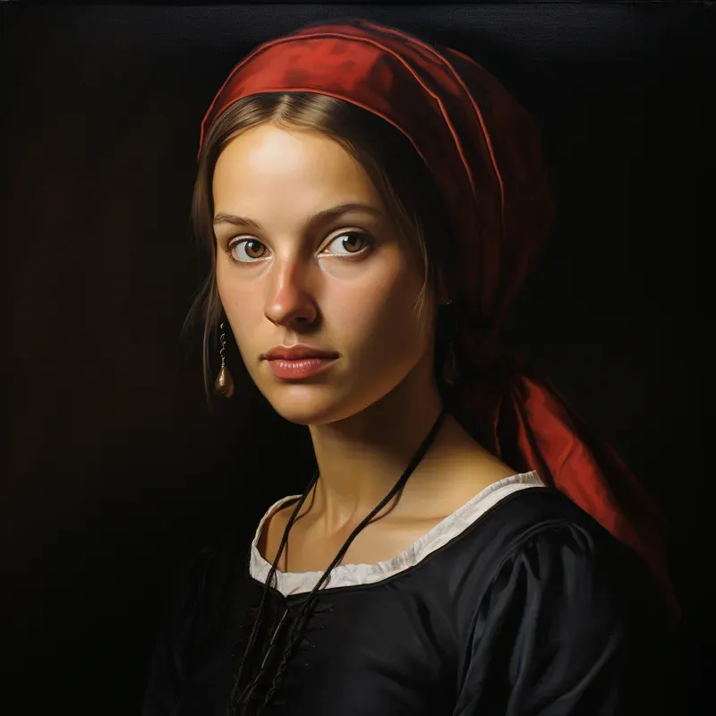 Renaissance Oil Painting Portraits Midjourney Prompt | PromptBase