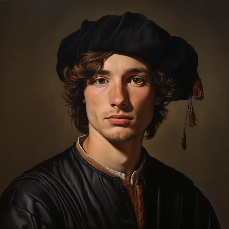 Renaissance Oil Painting Portraits Midjourney Prompt | PromptBase