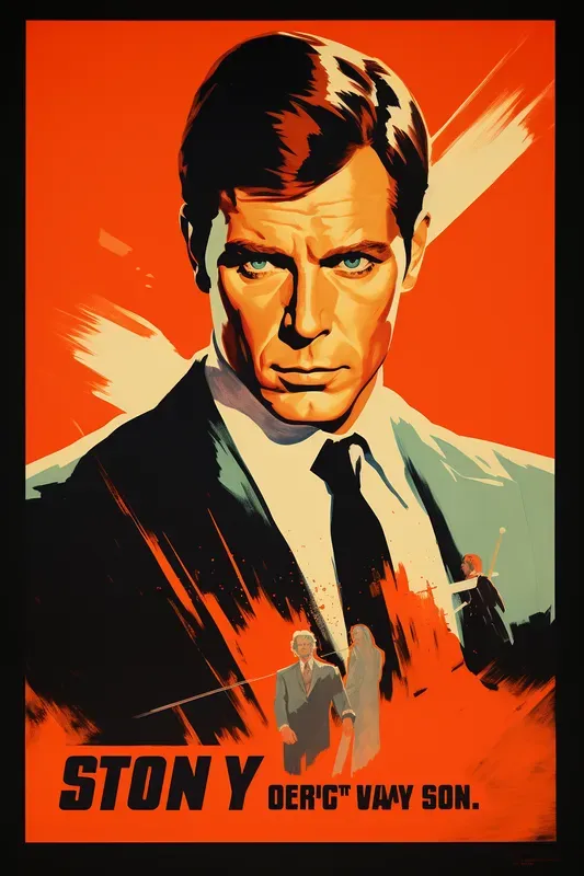 Vintage Spy Movie Posters Midjourney Prompt | PromptBase