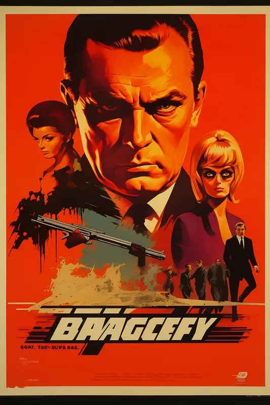 Vintage Spy Movie Posters Midjourney Prompt | PromptBase