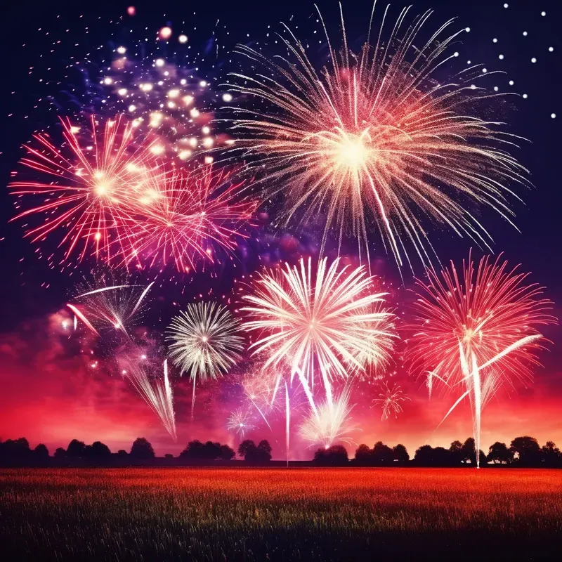 Fireworks Displays Midjourney Prompt | PromptBase