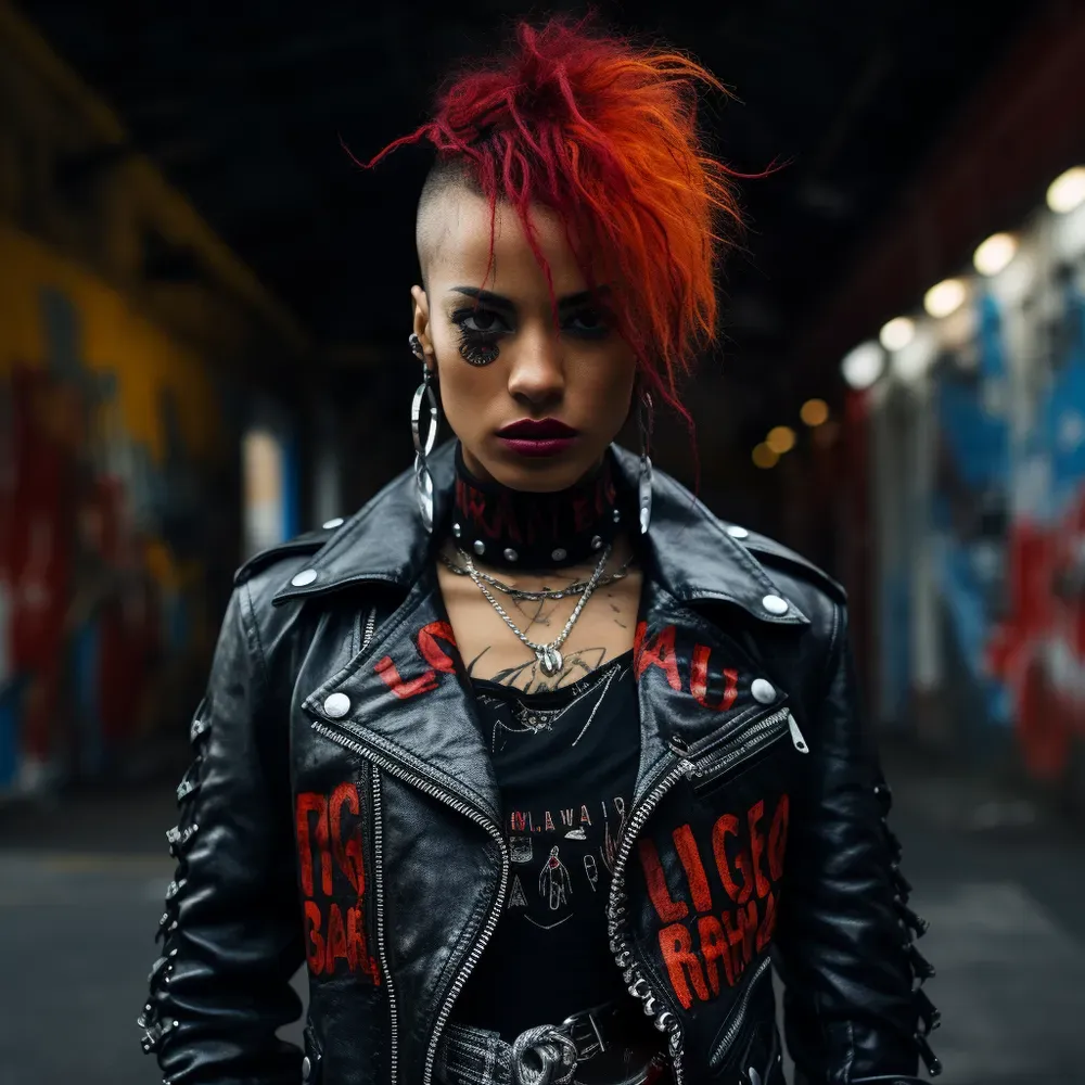 Street Punk Fashion Midjourney Prompt | PromptBase