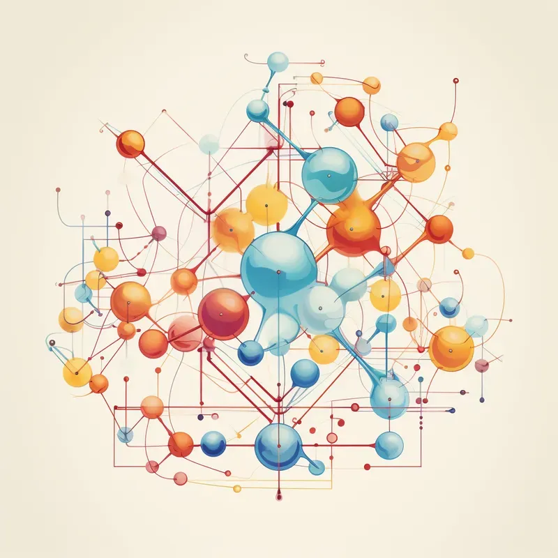 Molecular Structure Art Midjourney Prompt | PromptBase
