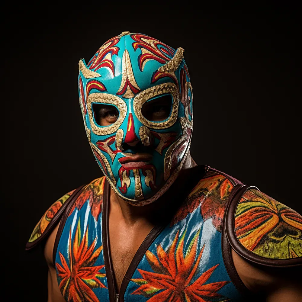 Lucha Libre Masks Midjourney Prompt | PromptBase
