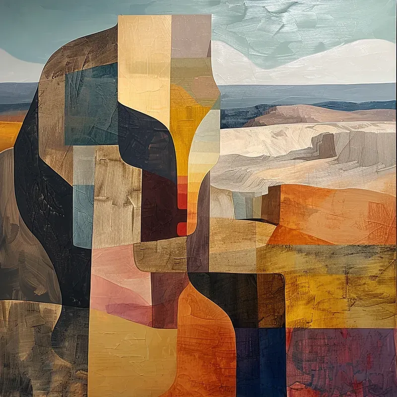 Cubist Abstract Artworks Midjourney Prompt | PromptBase