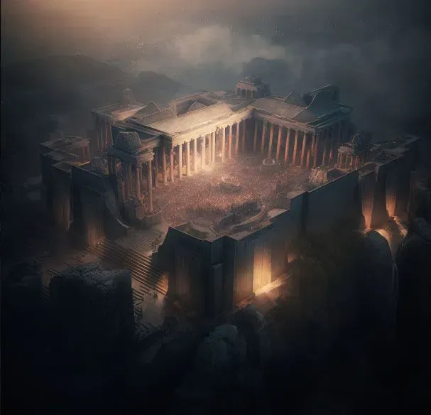 Aerial Perspective Views Of Design Midjourney Prompt | PromptBase