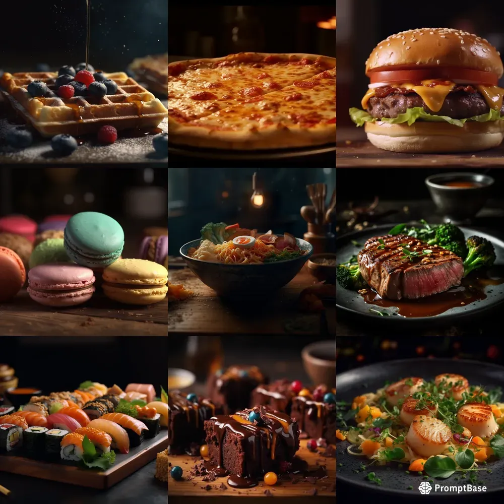 Epic Food Photography Storytellings Midjourney Prompt | PromptBase