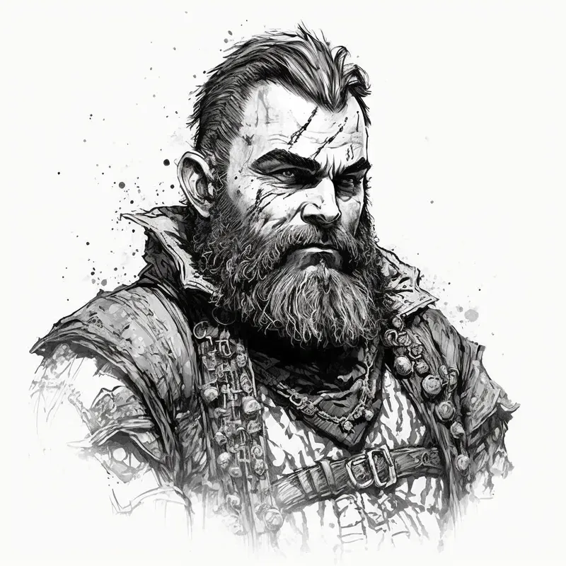 Old School Rpg Characters Midjourney Prompt | PromptBase