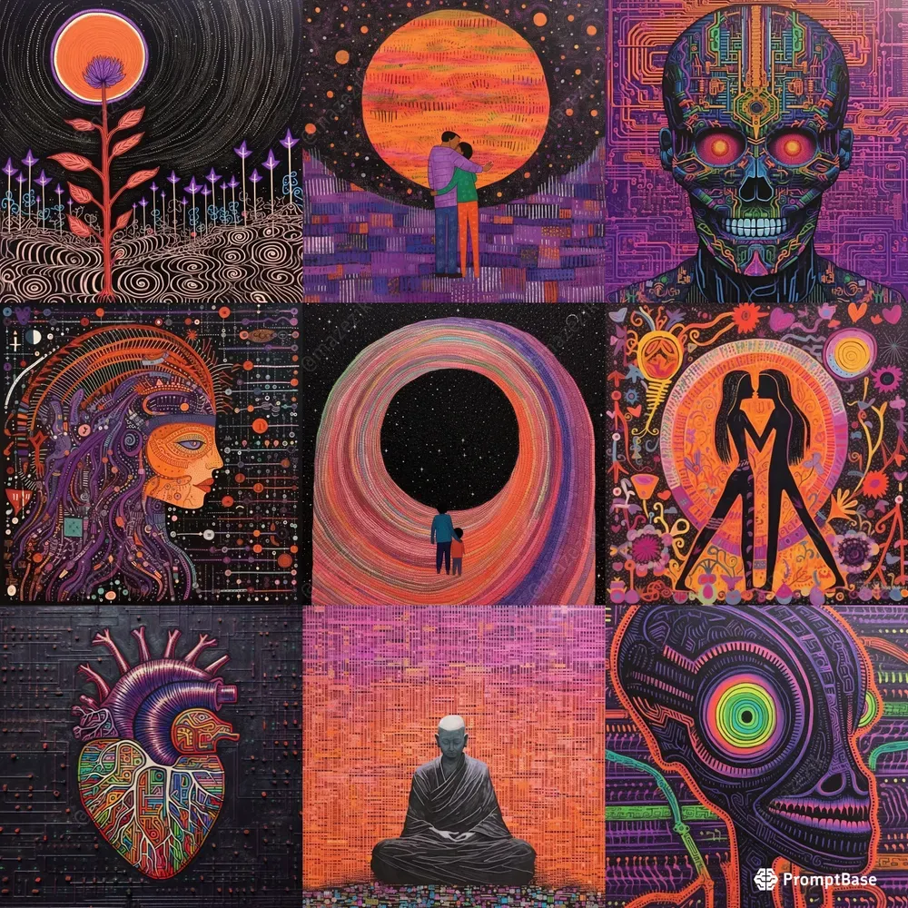 Mexican Style Art Midjourney Prompt | PromptBase