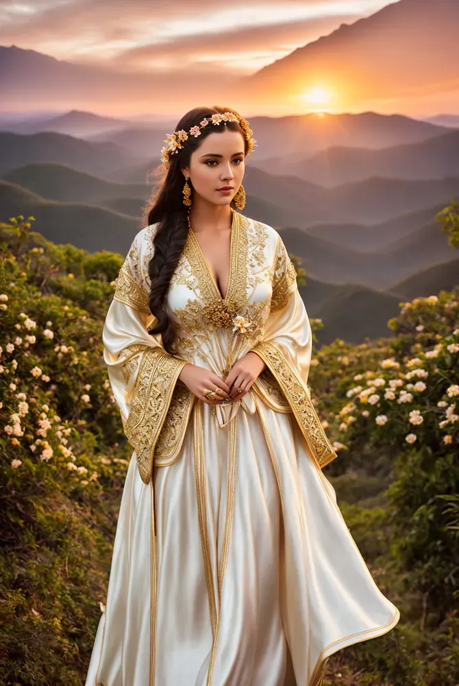 Vibrant Women Photos Intricate Clothing Stable Diffusion Prompt ...