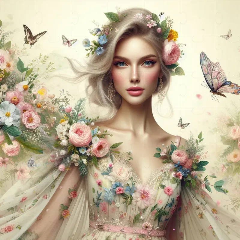 Realistic Fashion Photos Of Female Models DALL·E Prompt | PromptBase