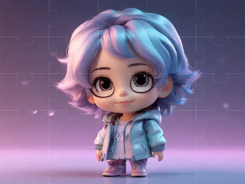 Chibi Realisms In 4D Leonardo Ai Prompt | PromptBase