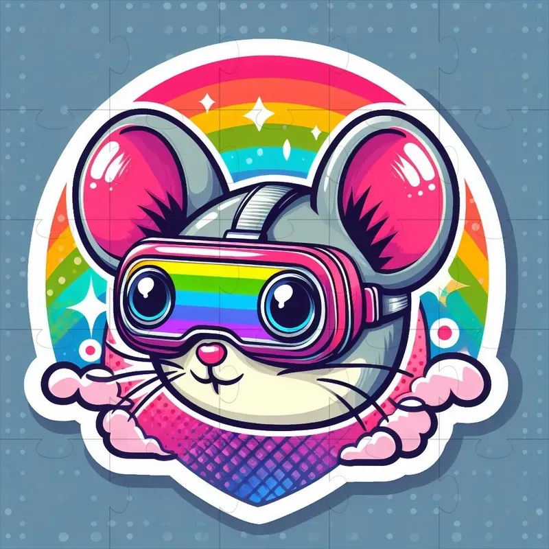 Colorful Heads In Pop Art Style Stickers DALL·E Prompt | PromptBase