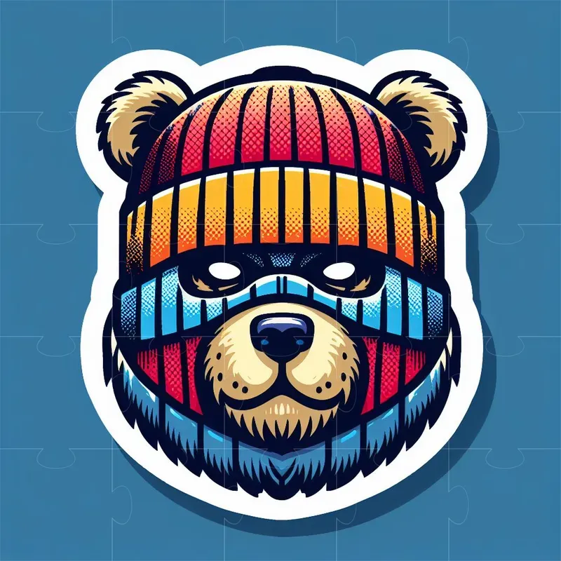 Colorful Heads In Pop Art Style Stickers DALL·E Prompt | PromptBase