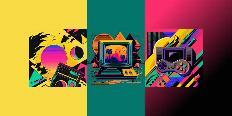 90s Tech Screensavers Midjourney Prompt | PromptBase