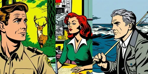 Pop Art Comic Book Characters