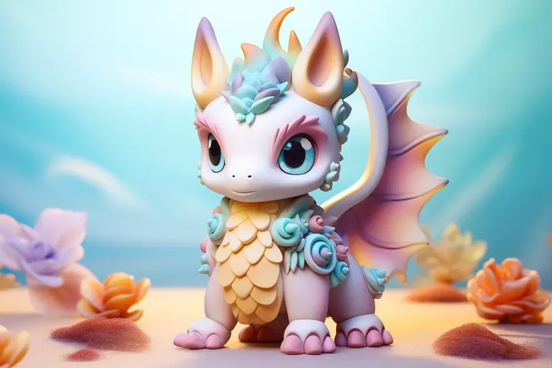 Claylike 3D Kawaii Clay Characters Midjourney Prompt | PromptBase