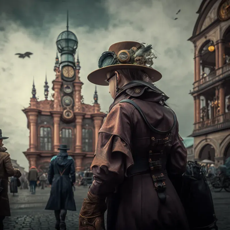 Realistic Steampunk Style Midjourney Prompt | PromptBase