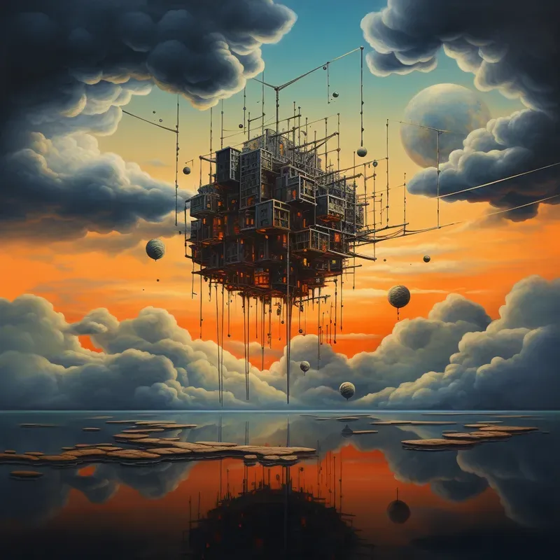 Surrealism Painting Style Art Generator Midjourney Prompt | PromptBase