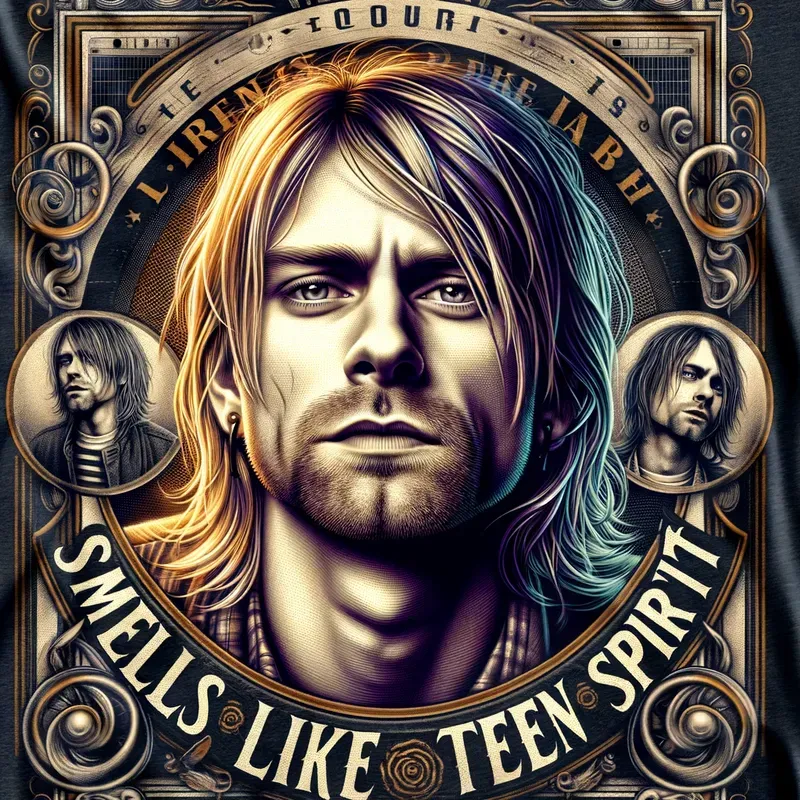 Musical Legends Vintage Tshirt Designs DALL·E Prompt | PromptBase