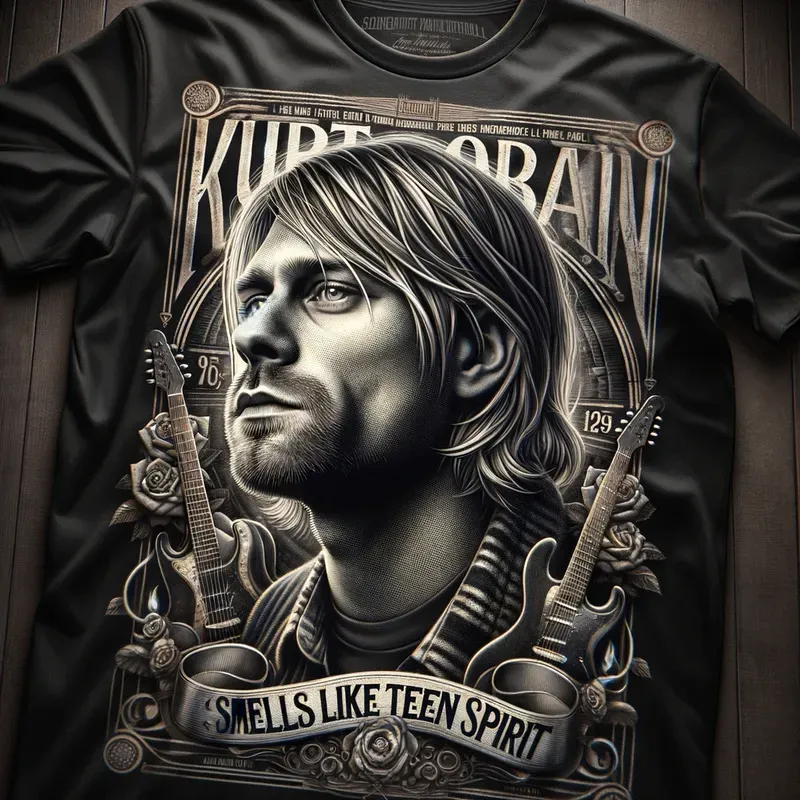 Musical Legends Vintage Tshirt Designs DALL·E Prompt | PromptBase