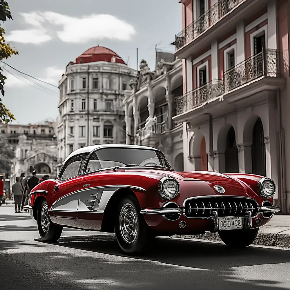 Vintage Cars Iconic Rides Timeless Spots Midjourney Prompt | PromptBase