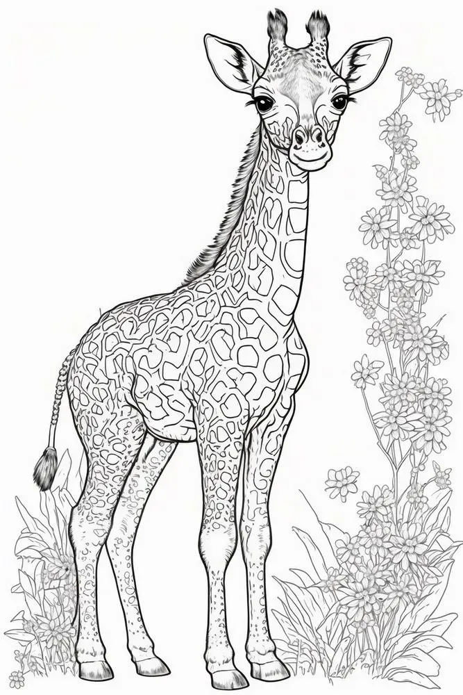 Animal Colorings For Kids Midjourney Prompt | PromptBase