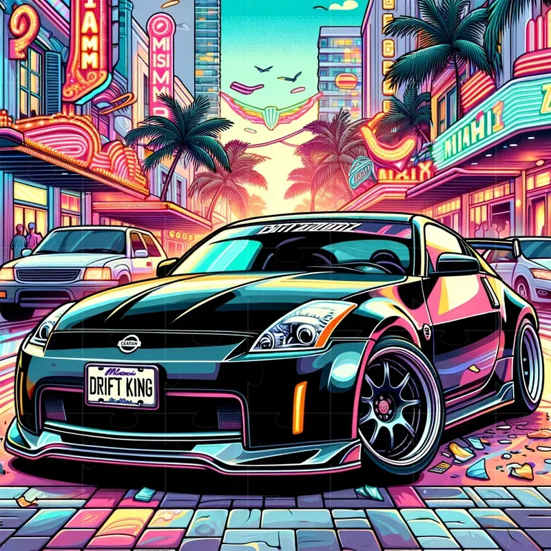 Cars With Customizable License Plates DALL·E Prompt | PromptBase